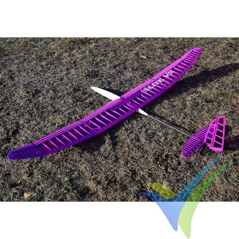 Slite V2, F3-RES (F3L) competition glider building kit, 1960mm, 440g